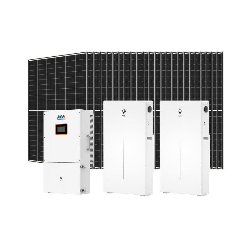 20KWh / 10,000W Hybrid Solar Power Storage System Split Phase Power Su ...